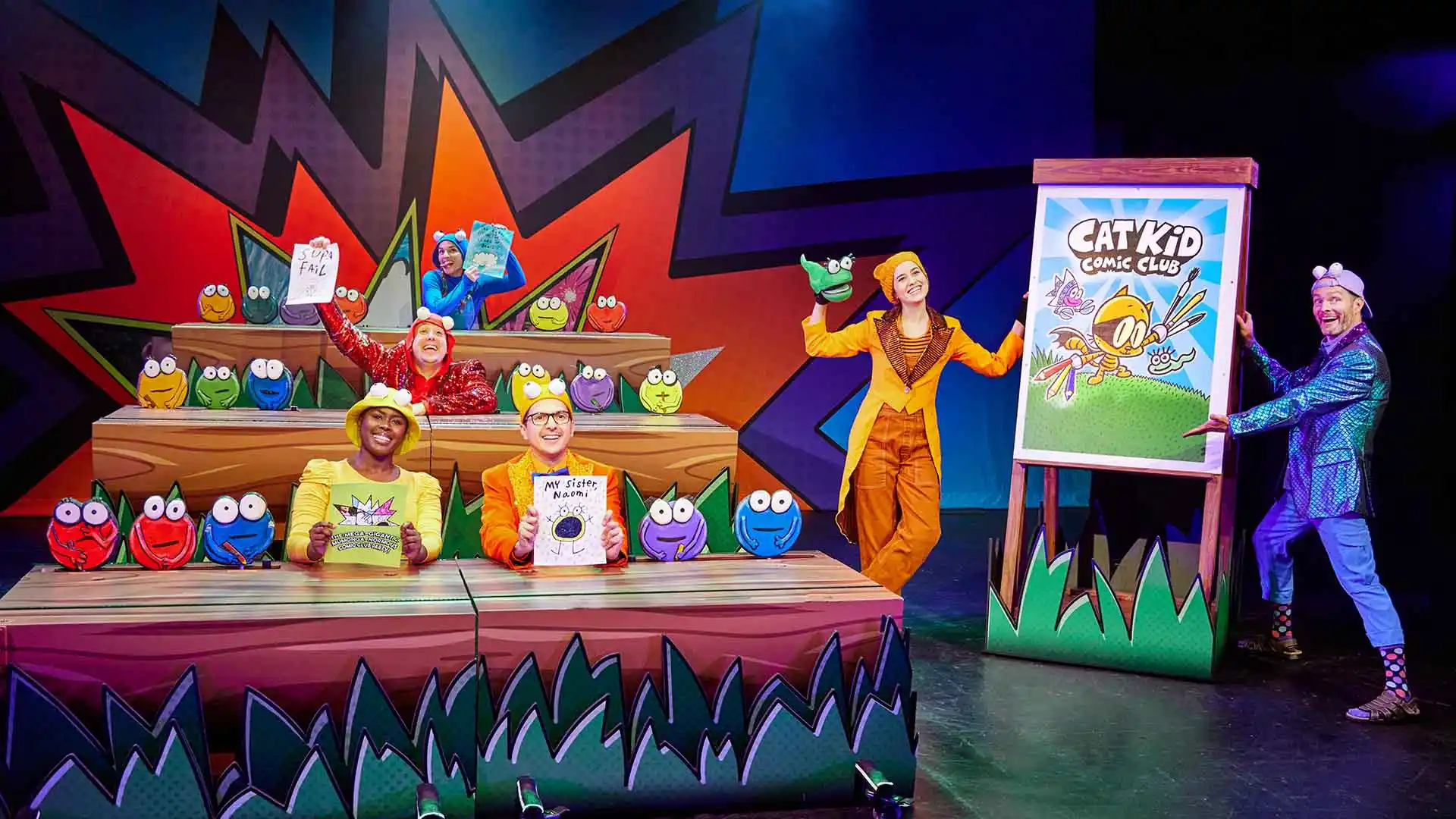 Cat Kid Comic Club: The Musical - Kean Stage